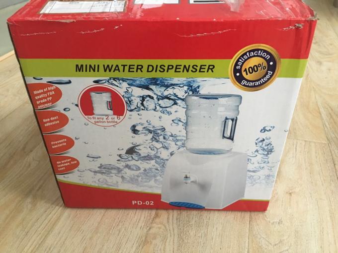 For Home Square Type Top Load Plastic Water Cooler Mini Filtered Water ...